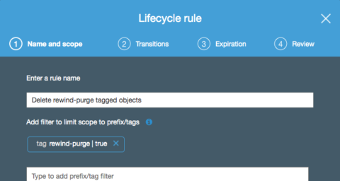 Using S3 Batch to Tag Data for Removal