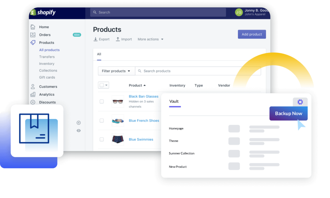 Shopify Backups and Cloud Data Recovery - Rewind