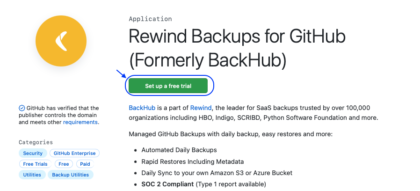 Rewind For GitHub - Features - Rewind
