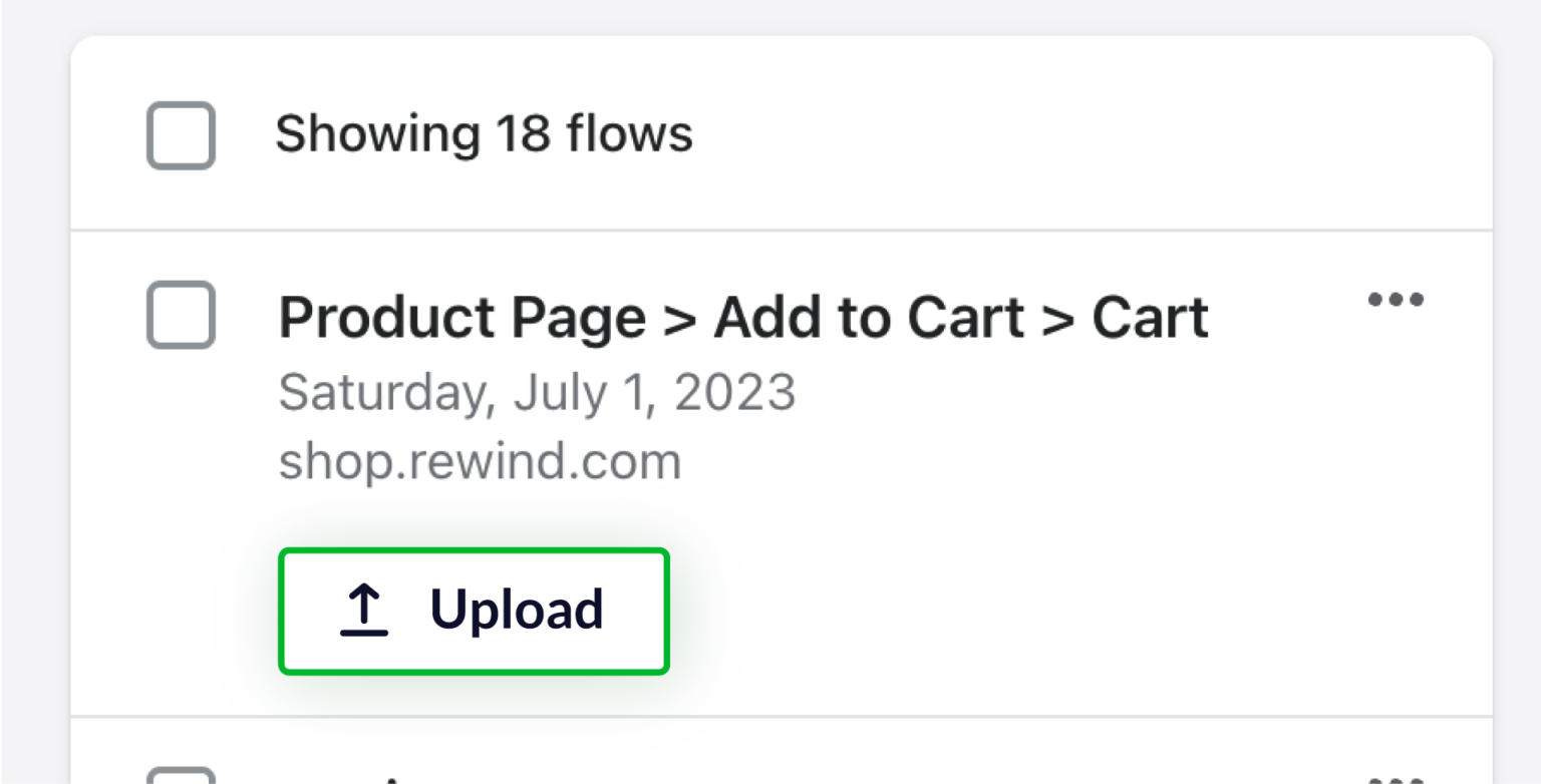 Meet the new & improved test flows in Rewind Monitor