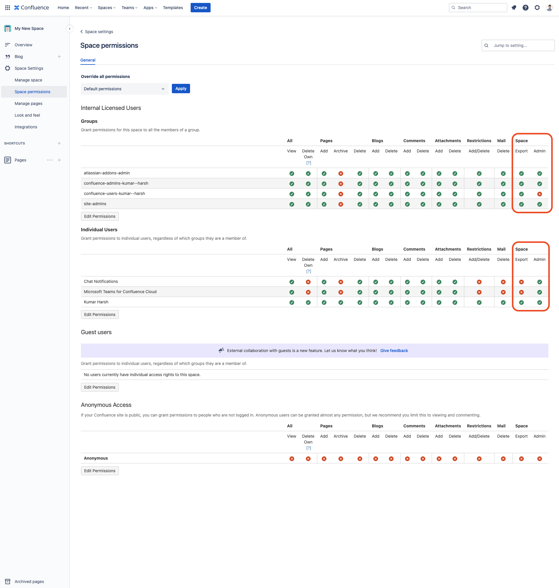 How To Restore Spaces In Confluence