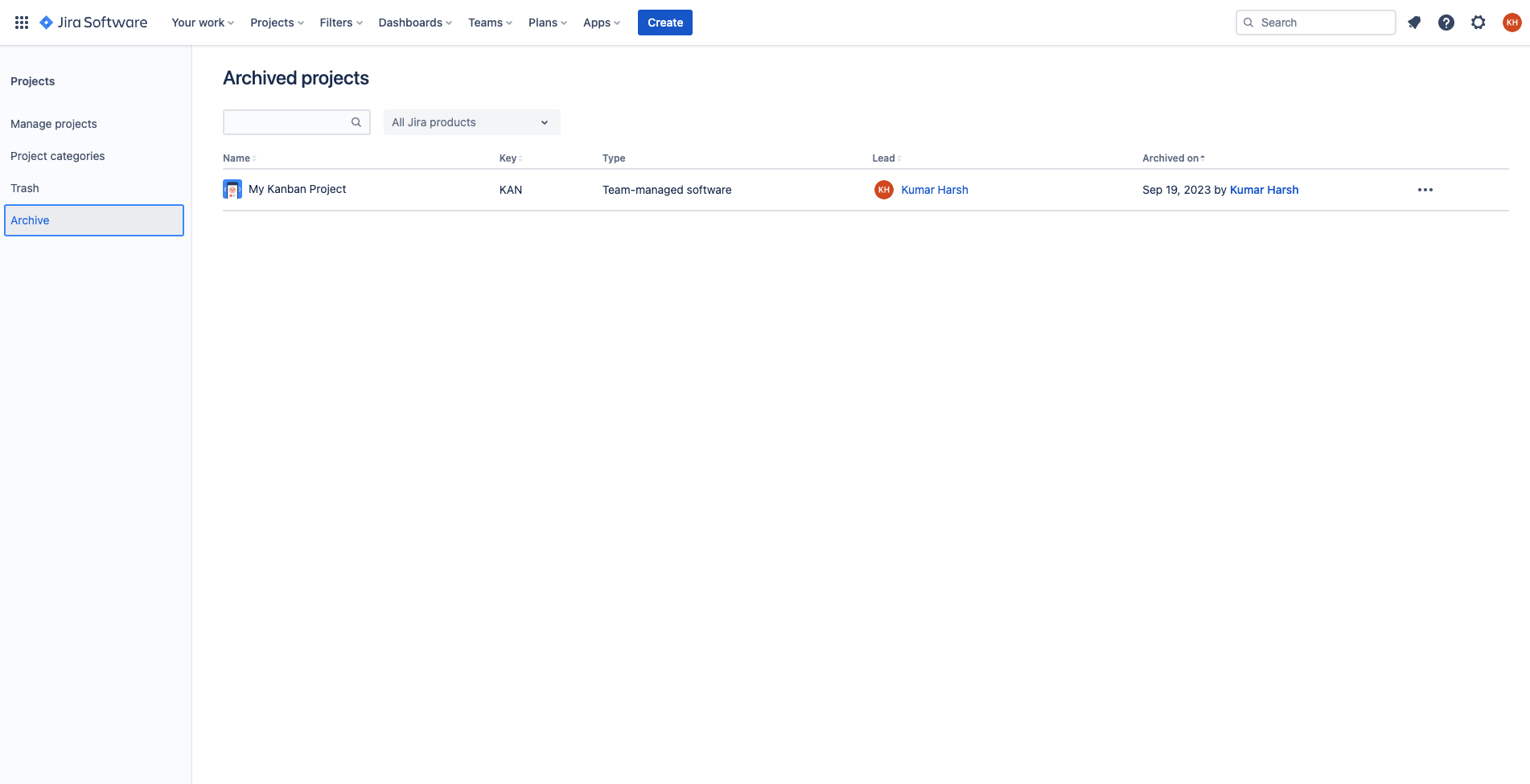 How To Restore Deleted Projects In Jira