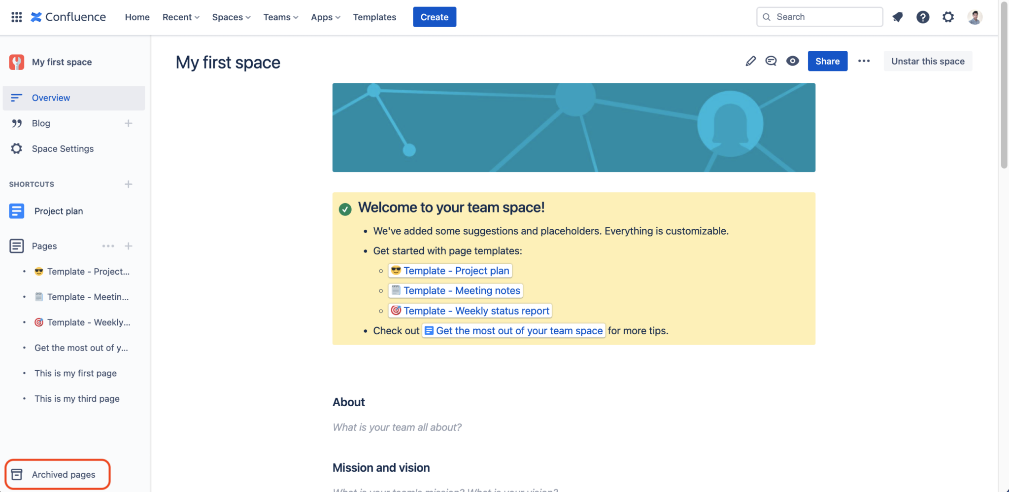 How To Restore A Deleted Page In Confluence