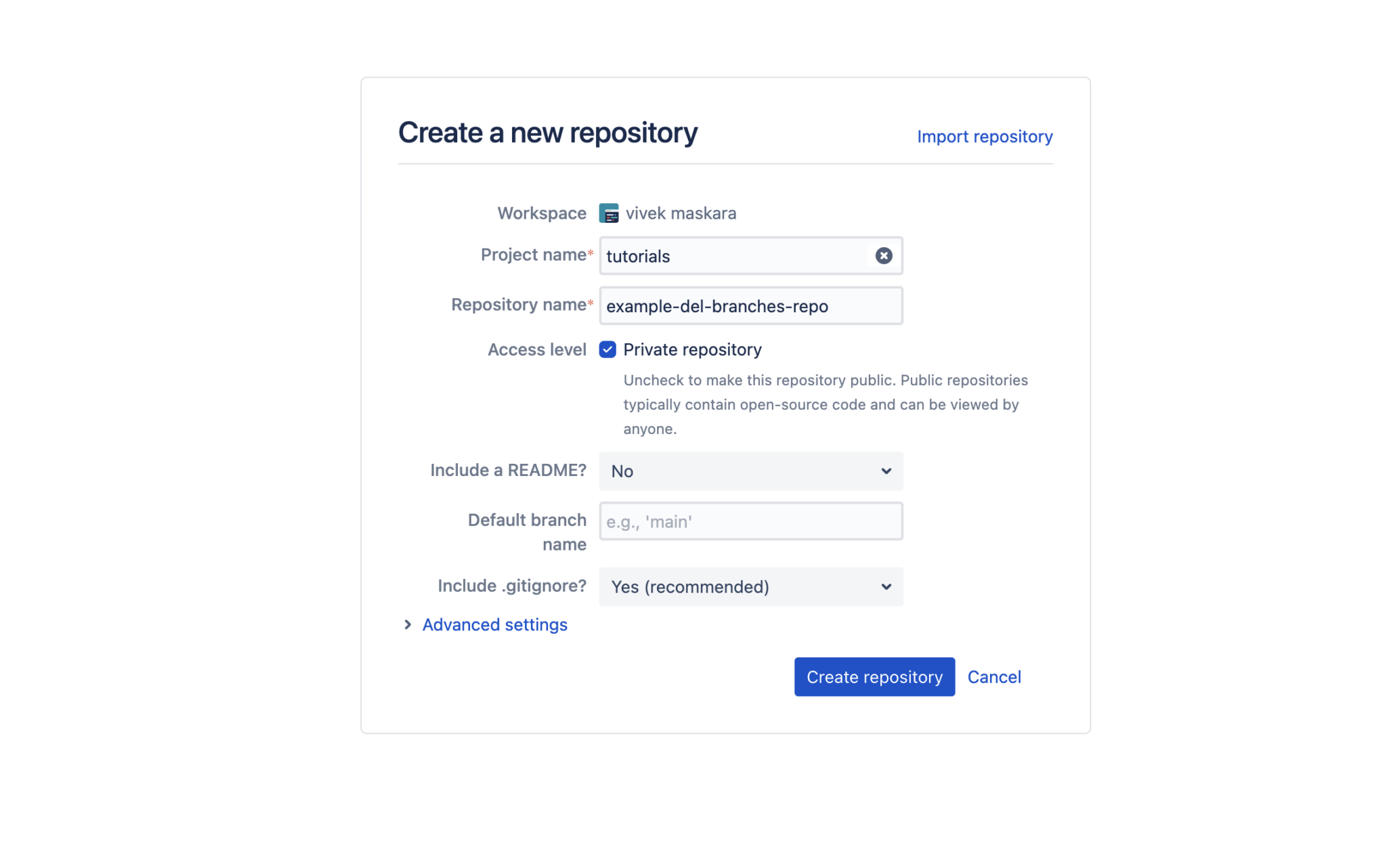 How to restore a deleted branch in Bitbucket