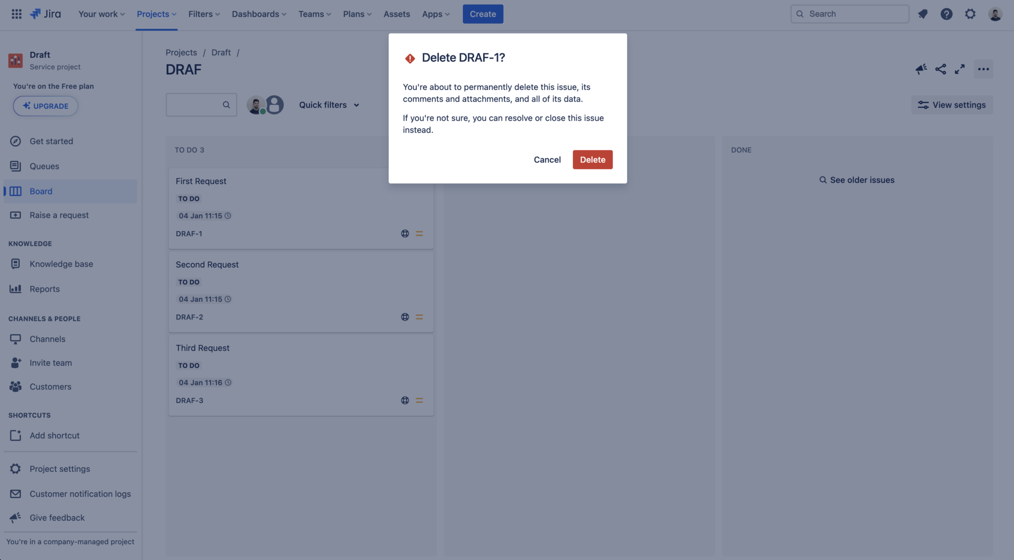 How to restore requests in Jira Service Management How to restore requests in Jira Service Management