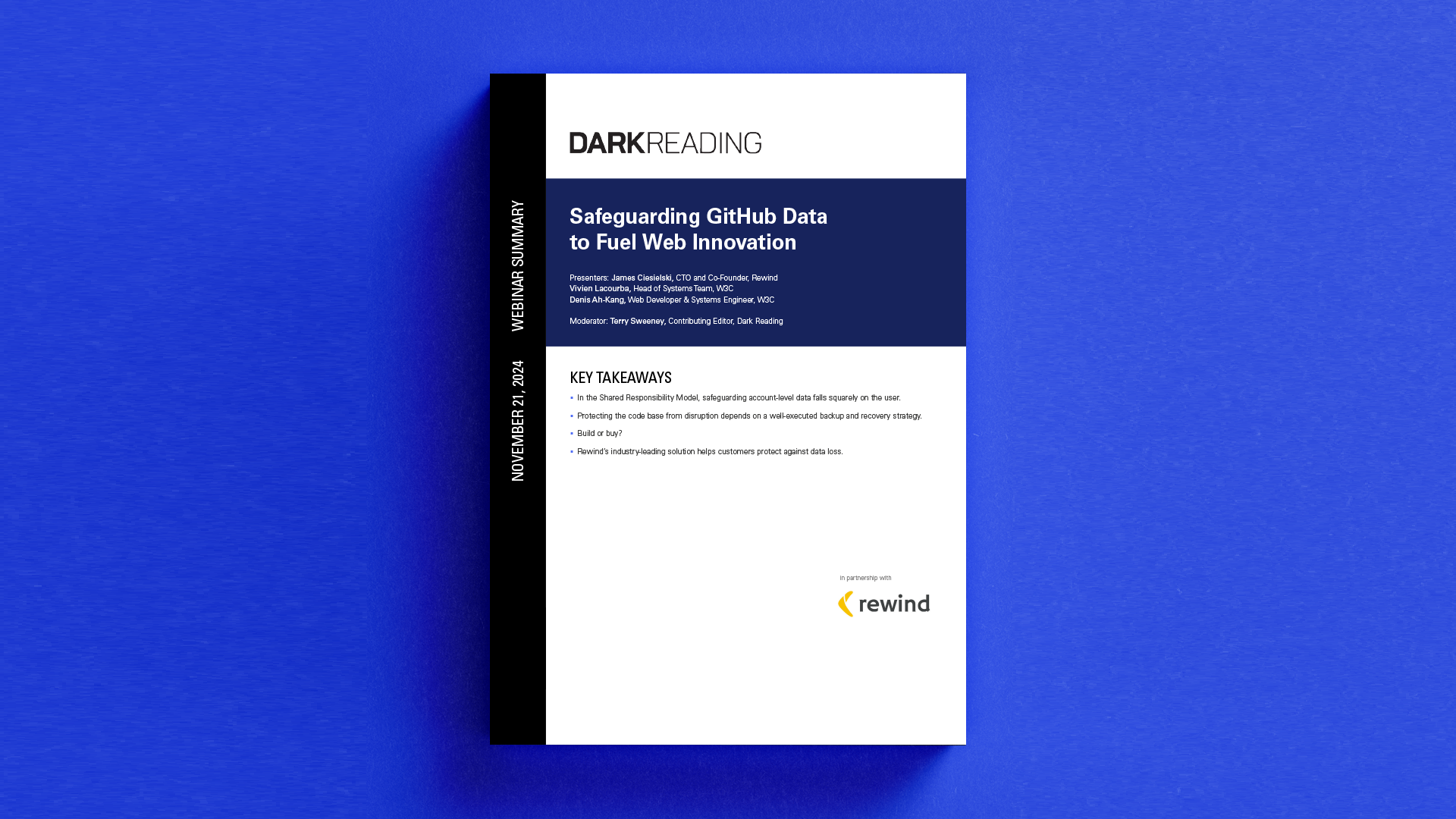 Build resilience against GitHub data loss - Rewind